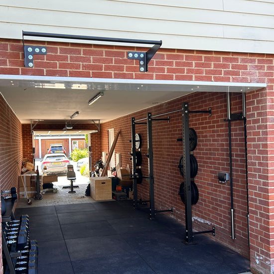 Endura Fitness Galvanised Outdoor Wall Mounted Pull Up Bar ...