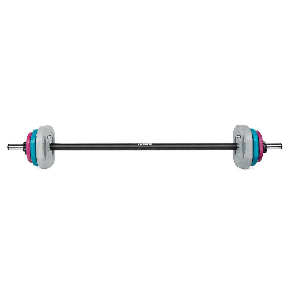 VirtuFit Aerobic Pump Set Rubber | 20kg Body Pump Set | Studio Weights ...
