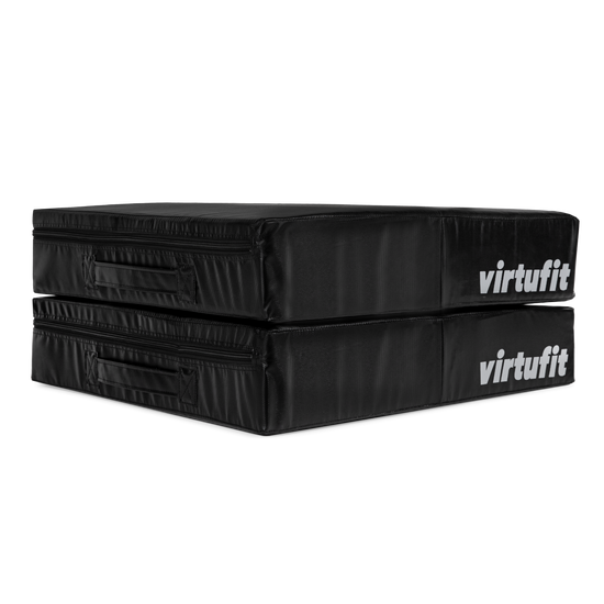 VirtuFit Premium Drop Pad Set | Weightlifting Drop Pads - UK Fitness ...