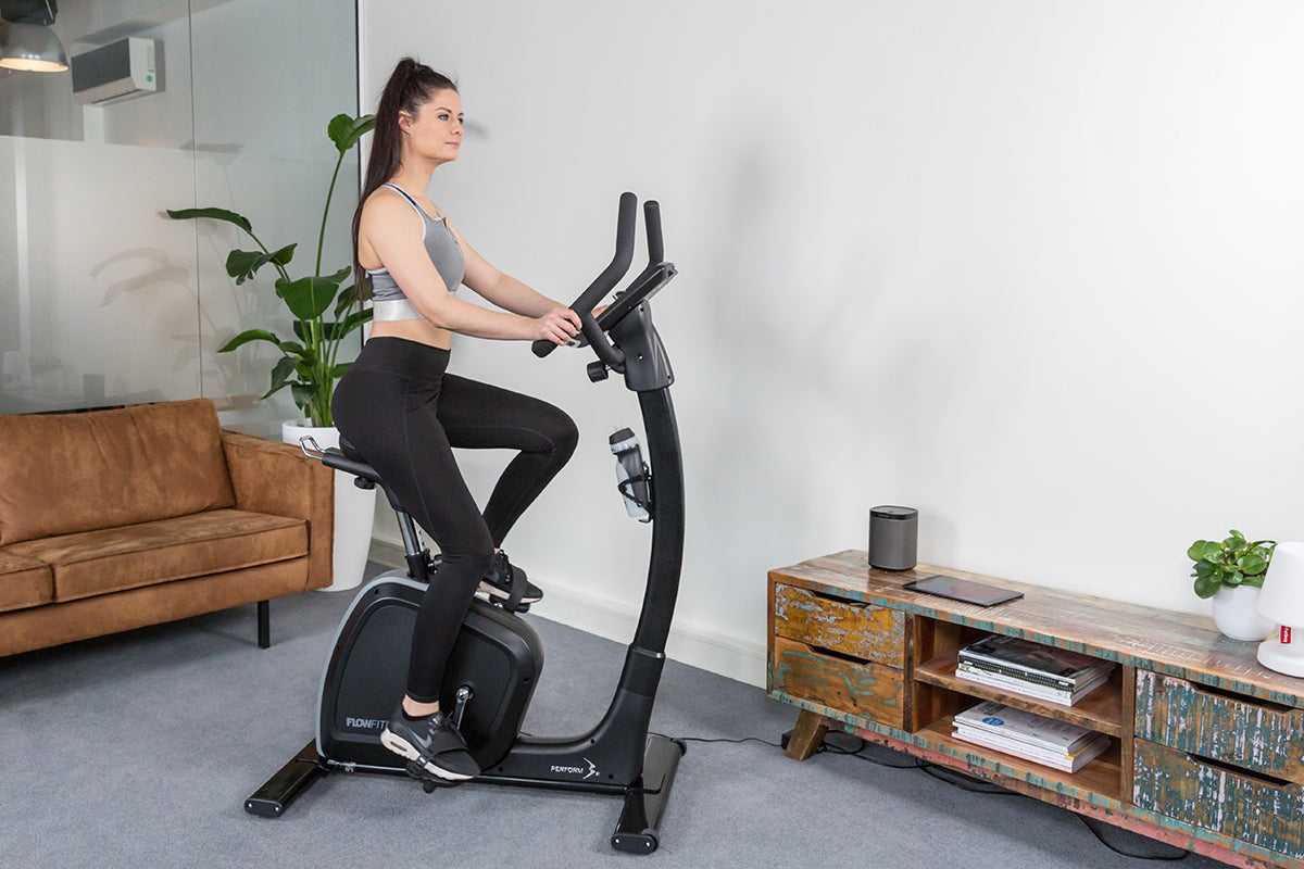 Flow Fitness Perform B2i Commercial Upright Bike - UK Fitness Equipment