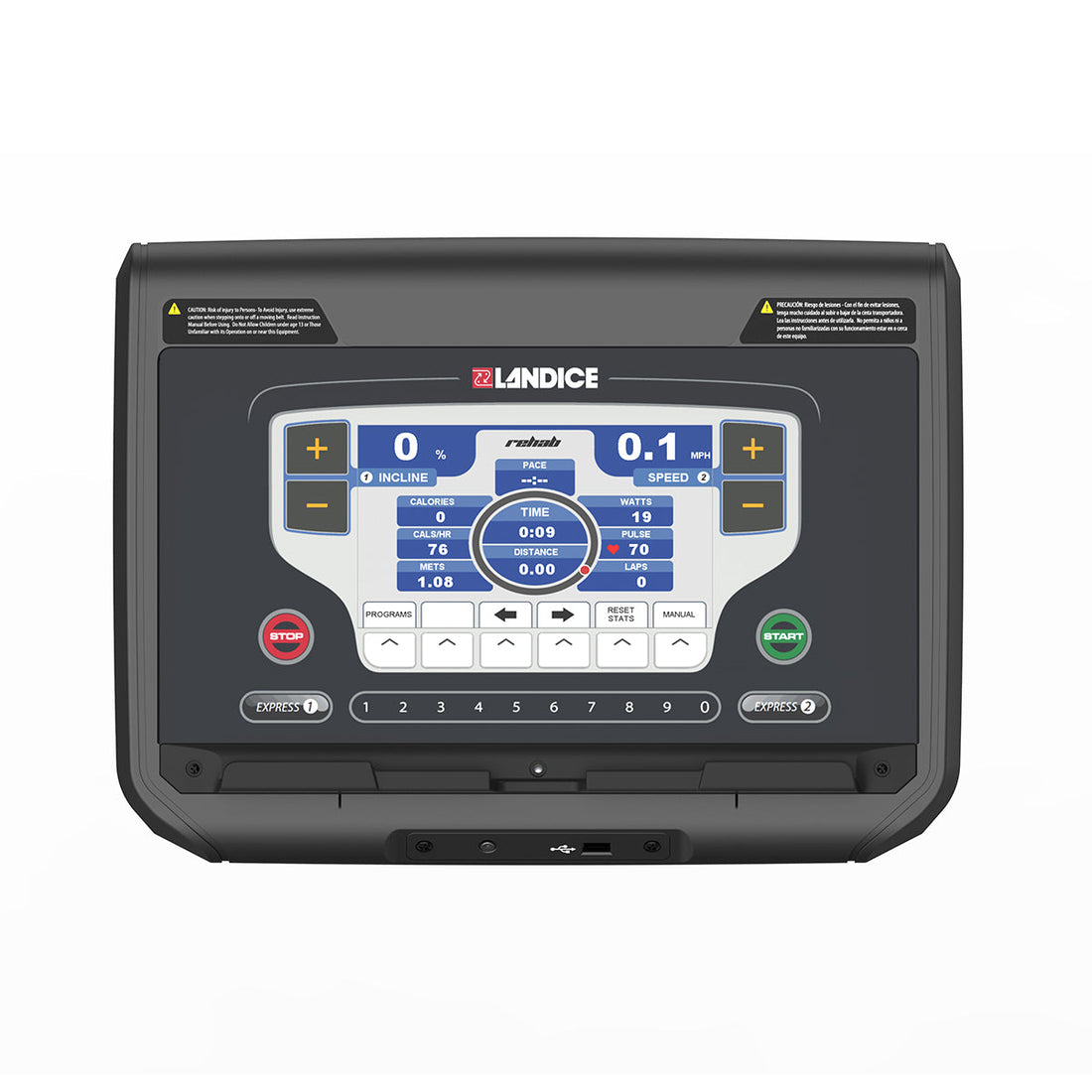 Landice L8 Rehabilitation Treadmill - Medical Treadmills - UKFE - UK ...